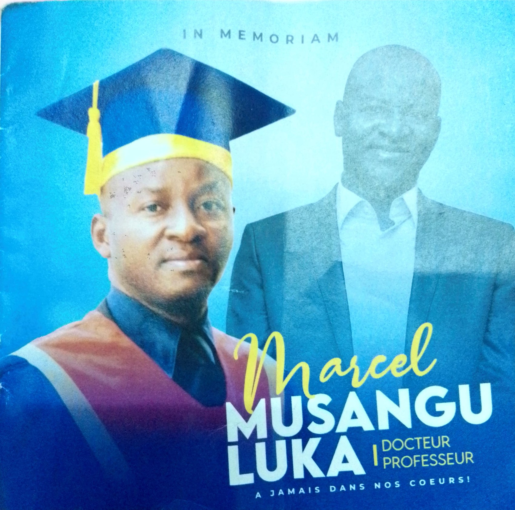Obsèques du Prof Marcel Musangu et Hommages – UNIVERSITE PROTESTANTE AU ...